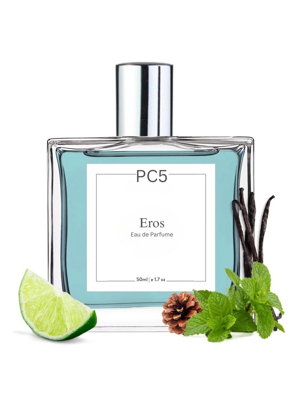 PC5 Eros Perfume for Men | Vanilla Amber Spicy Citrus Woody Fragrance ...